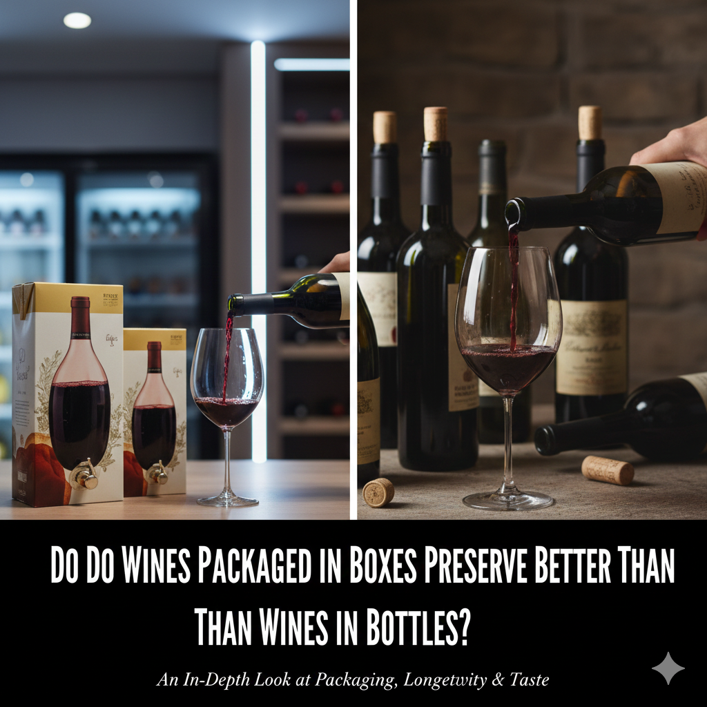 Do wines packaged in boxes preserve better than wines in bottles ...