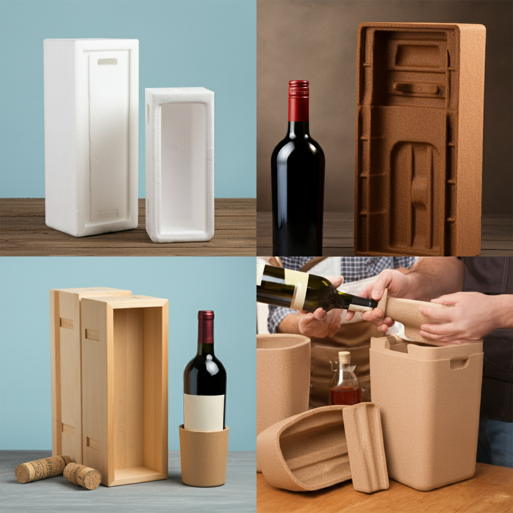 Pulp vs. Foam Wine Shippers: Choosing the Best Option for Your Needs
