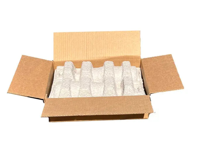 Pulp Two Bottle Shipper | Molded Pulp 2 Bottle Wine Shipping Box